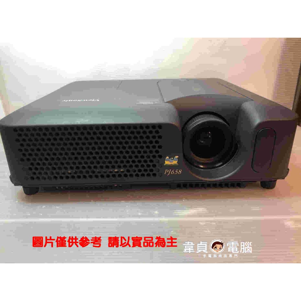 【韋貞電腦】中古二手/VIEWSONIC PJ658/流明數2800/使用時數皆歸0/無遙控器 出清下殺【$999】 | 蝦皮購物