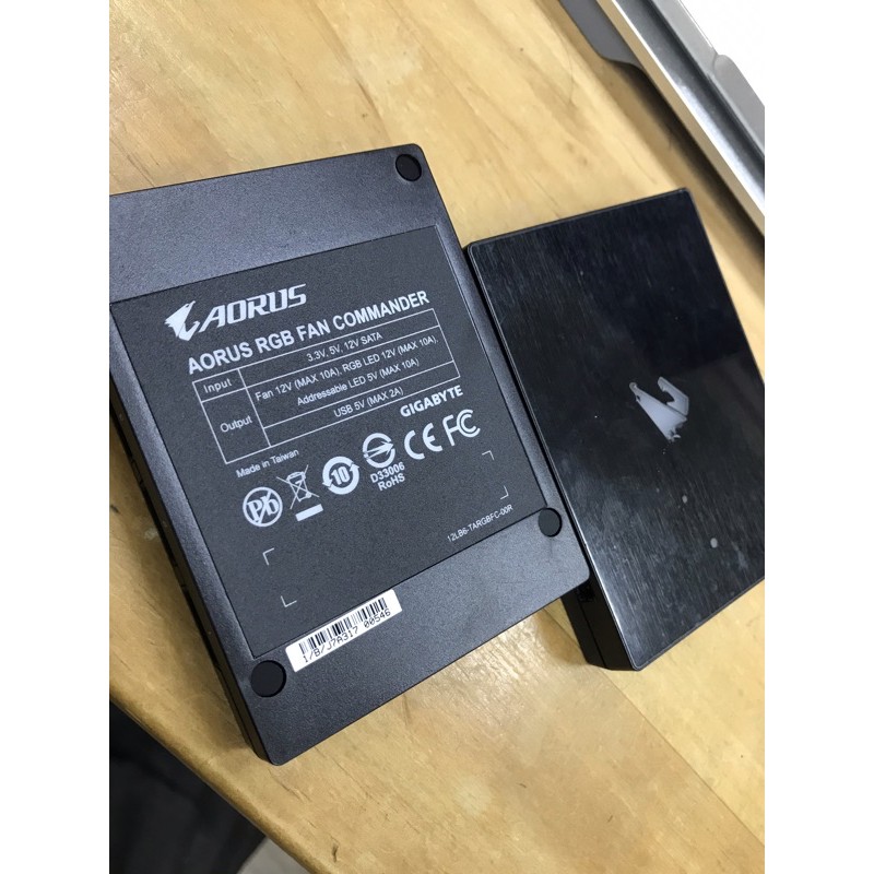 Aorus rgb fan commander 風扇LED接頭 溫度感測整合器 | 蝦皮購物