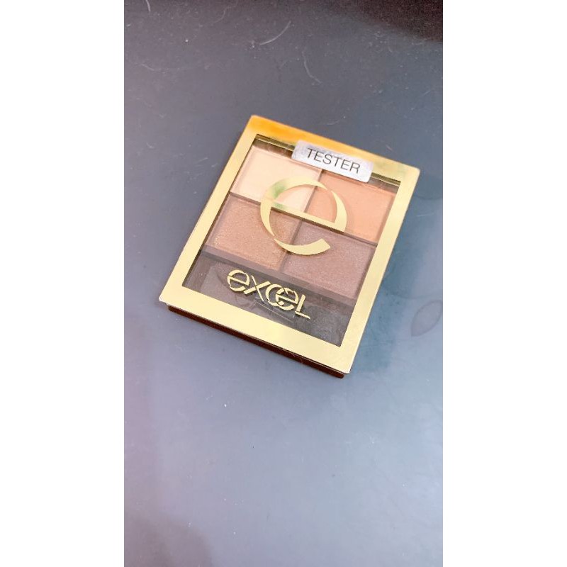 excel 裸色深邃眼影 SR02 俐落金棕 | 蝦皮購物
