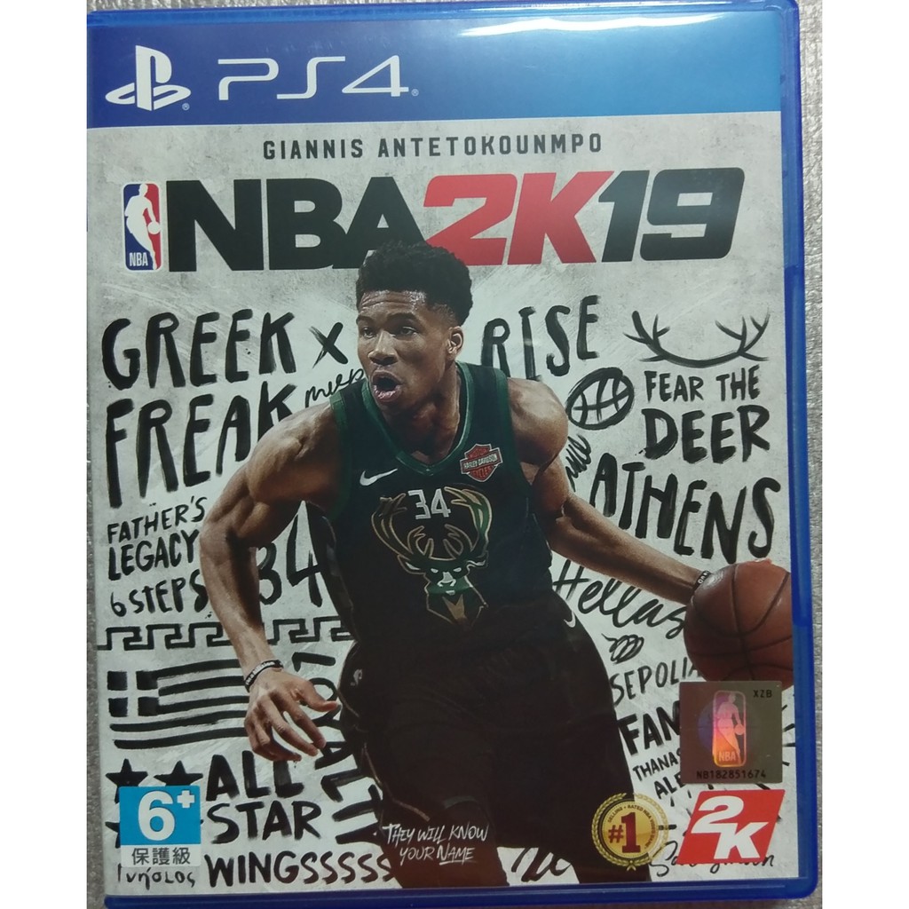 PS4 NBA 2K19 NBA2K19 美國職業籃球 中文版 附特典 | 蝦皮購物