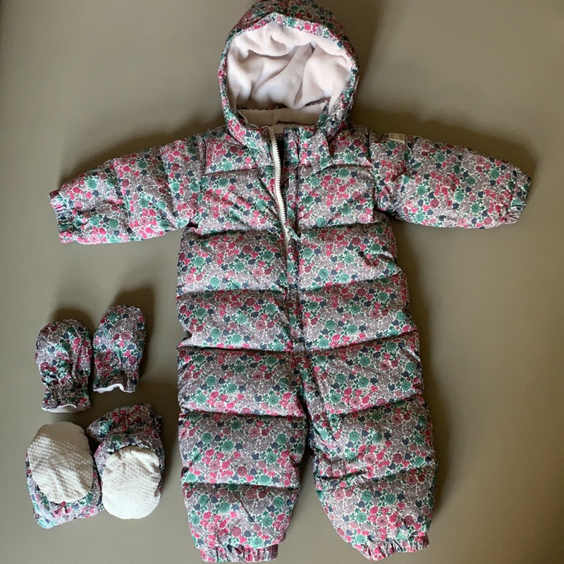 | GEM GEM | Baby GAP 1y-1.5y 1歲 連身 羽絨 外套 近全新 男寶 女寶 皆可穿 | 蝦皮購物