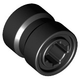 樂高 LEGO 黑色 輪框 8mm x 9mm 74967 (對應 輪胎 為 30028) 汽車 Black Wheel | 蝦皮購物