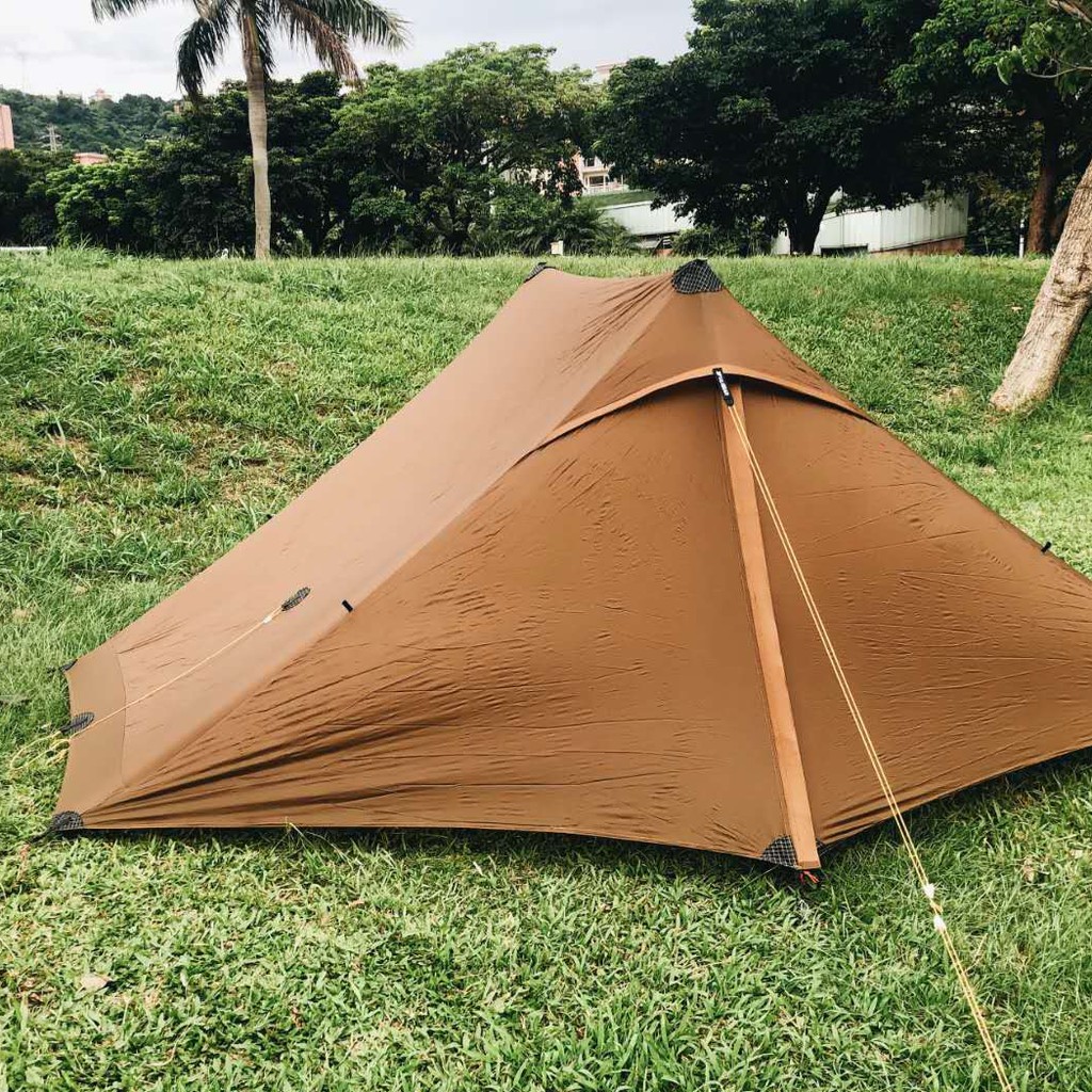 [GLO]三峰出 藍山1Pro 超輕量 20D雙面塗矽無桿帳棚/登山杖支撐 單人帳690g升級空間 3F UL GEAR | 蝦皮購物