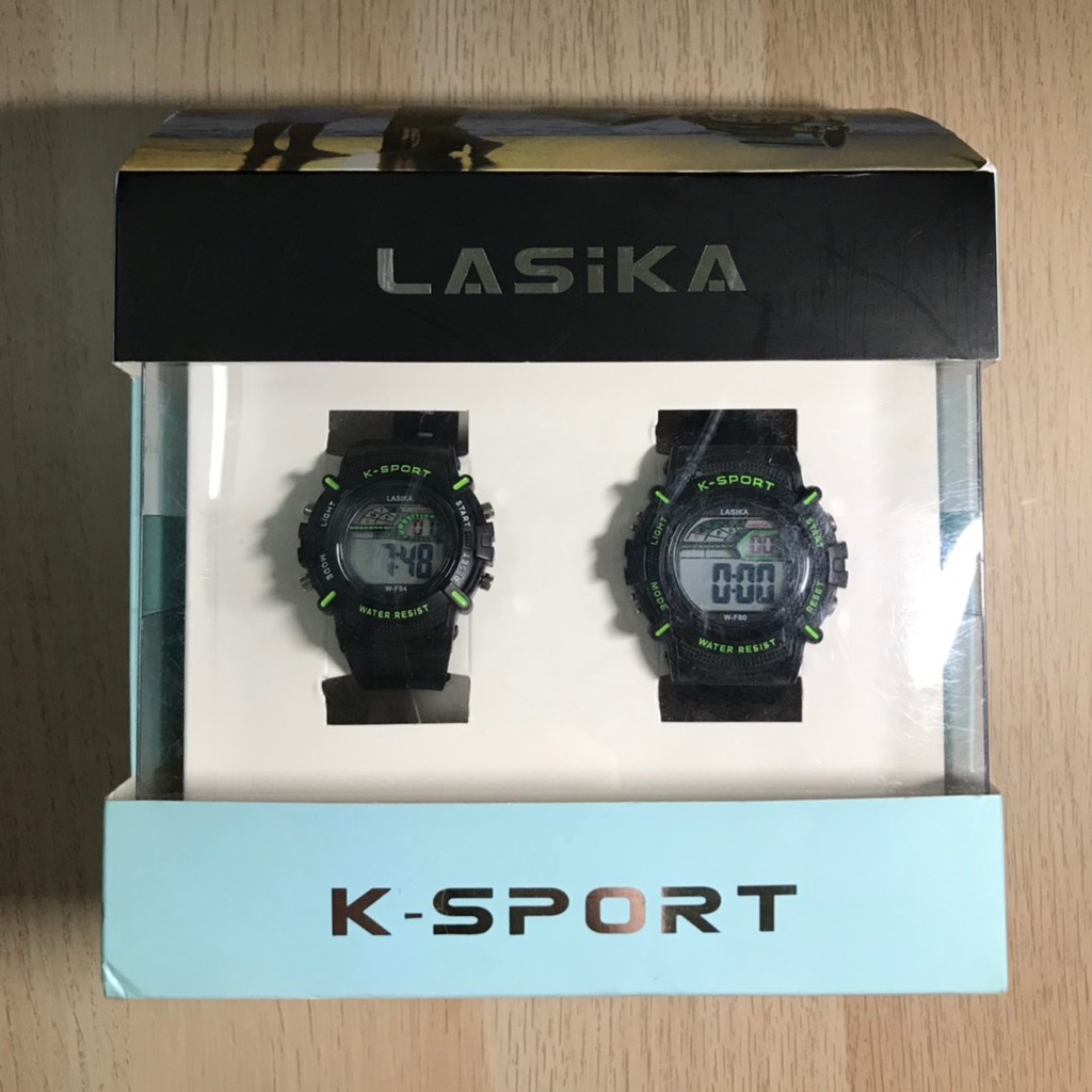 Lasika K-SPORT LED手錶 對錶 防水運動 | 蝦皮購物