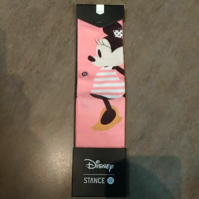 (衣素佳) Stance x Disney Sassy Minnie 米妮 迪士尼 粉紅 女襪 | 蝦皮購物