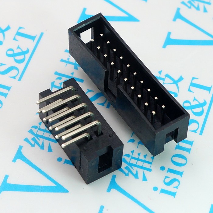 IDC 公頭 2x5 10 針 10P 2.54mm 盒頭連接器簡單喇叭 | 蝦皮購物