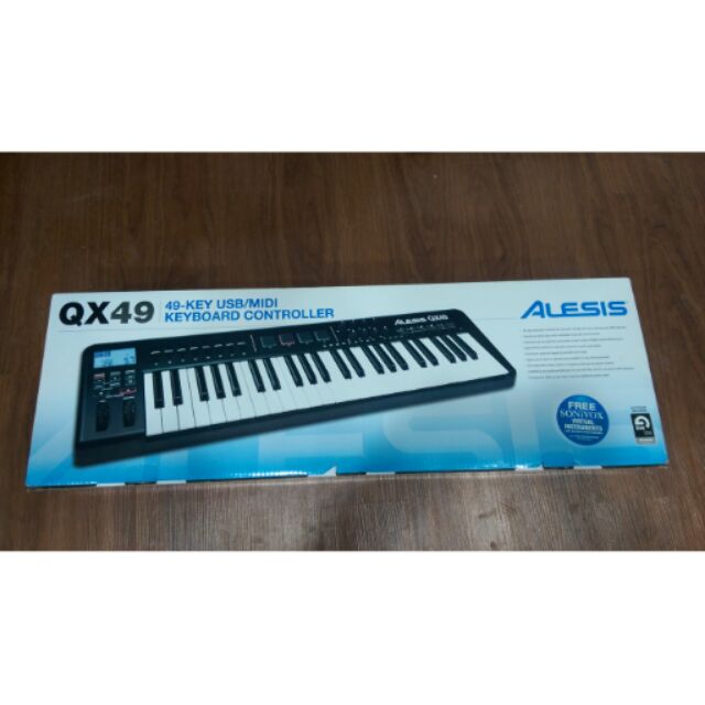 Alesis QX49 midi主控鍵盤 USB介面 49鍵 | 蝦皮購物
