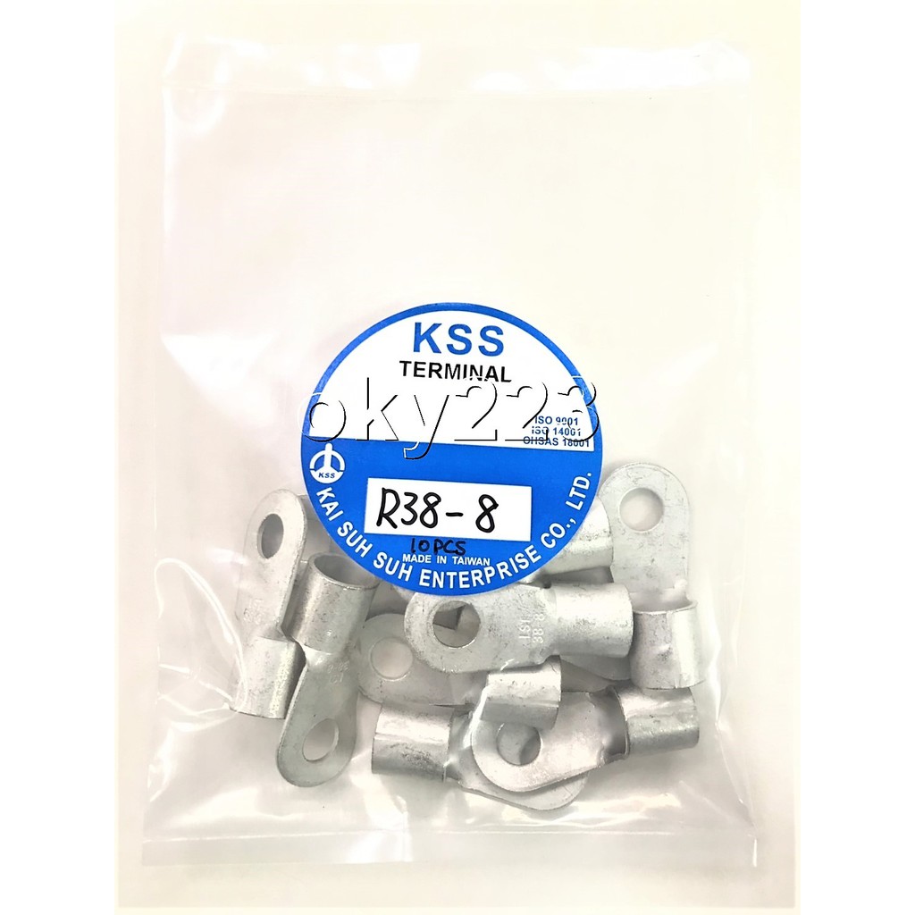 R 38-8 壓著 端子 KSS 凱士士 壓接 R型 O型 圓孔 接線 S 6 10 12 oky223 1501 | 蝦皮購物