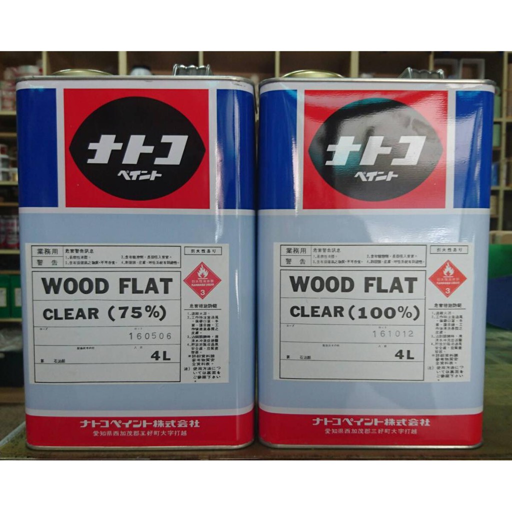 [台中電腦調色中心] 名古屋 NATOCO 透明噴漆 面漆 光滑 細緻 100% / 75% | 蝦皮購物
