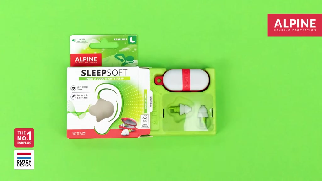 【附發票】最新版 荷蘭原裝進口 Alpine Sleepsoft 頂級舒適睡眠耳塞 防打呼 鼾聲 睡眠 睡覺耳塞 | 蝦皮購物