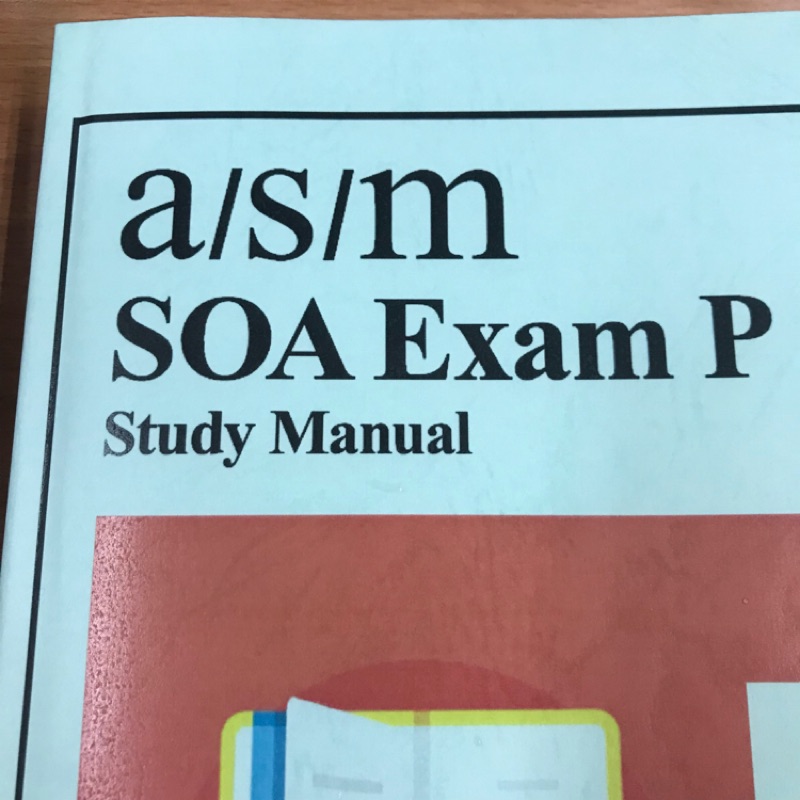 2018版本 soa Exam P (二手書）99成新 | 蝦皮購物