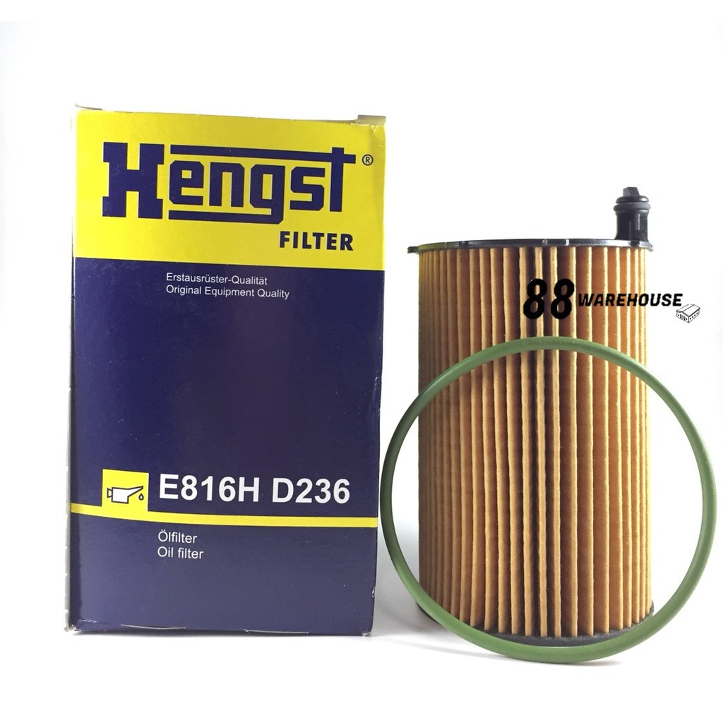 【88 倉庫】德國HENGST製 機油芯子 AUDI奧迪-E816HD236 | 蝦皮購物