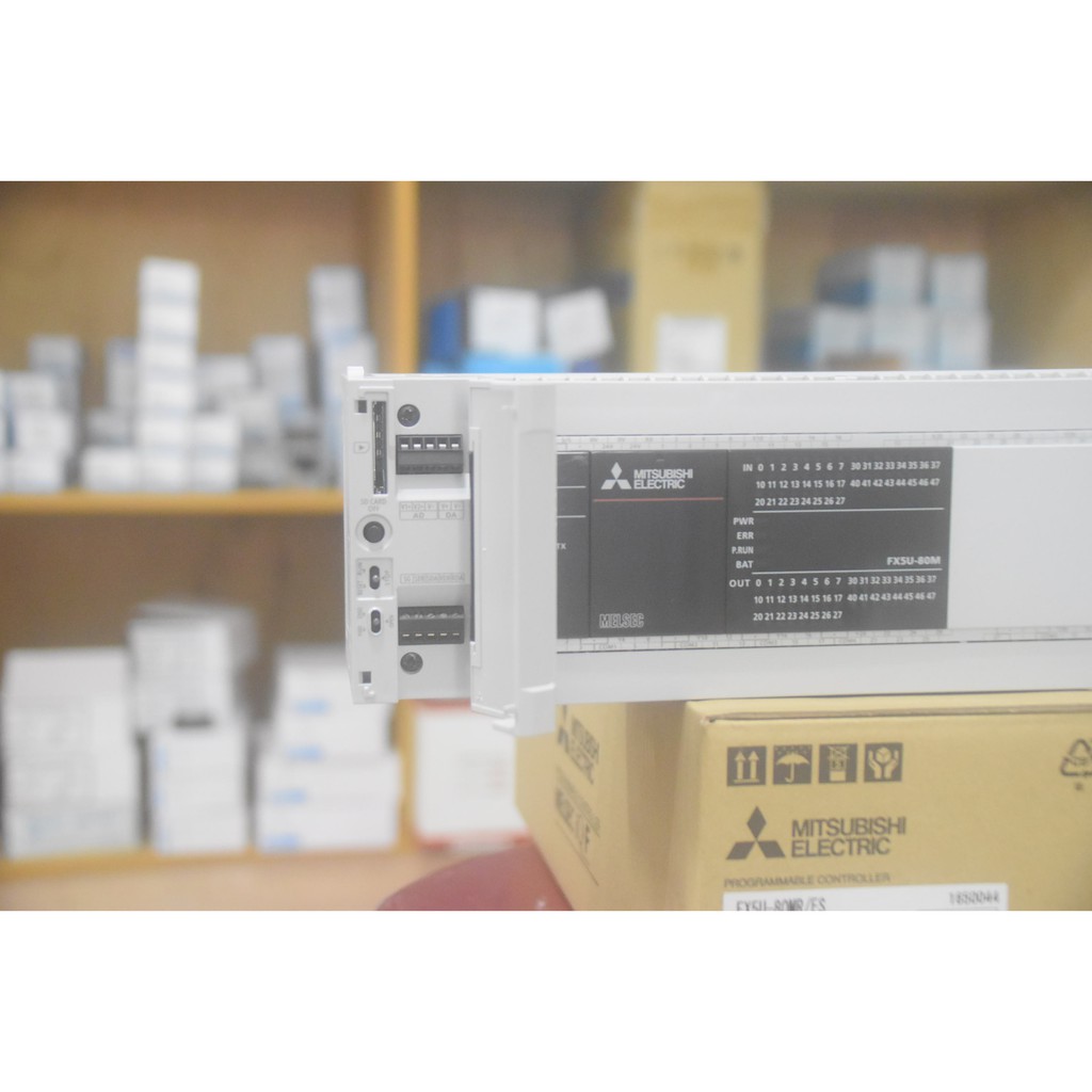 三菱 FX5U-80MT/ES FX5U-80MR/ES PLC 可程式控制器 Sink NPN | 蝦皮購物