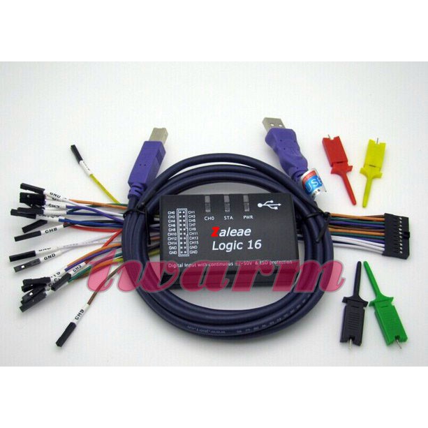 🔥 Logic16 邏輯分析儀，16通道 100MHz | 蝦皮購物
