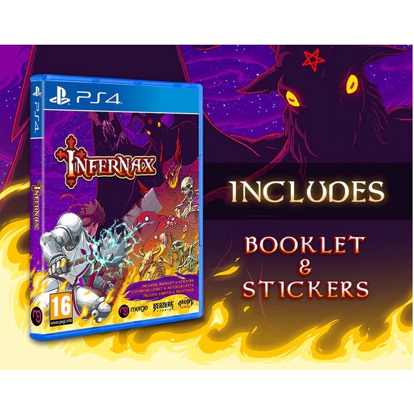 [現貨]PS4 Infernax地獄之魂(全新未拆) 2D橫向捲軸動作 惡魔城可參考 | 蝦皮購物