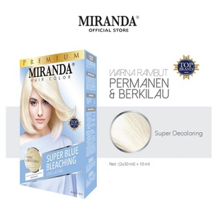MIRANDA HAIR COLOR PASTEL SERIES SUPER BLUE BLEACHING 染髮劑 | 蝦皮購物