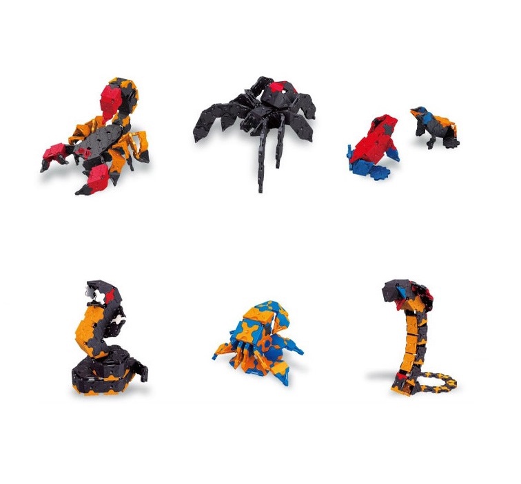 【LaQ】危險生物 (330pcs) 日本製造立體3D拼接積木/益智玩具/台灣獨家代理 | 蝦皮購物