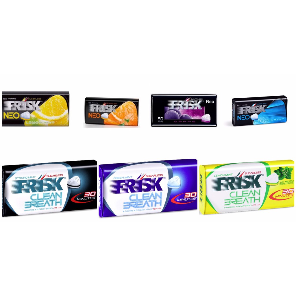 即將改版 特價 日本FRISK NEO清新口含锭 / 60分鐘清新口氣加强口含锭【新鮮貨-特販屋】 | 蝦皮購物