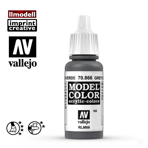 AV Vallejo 灰綠色 70866 Grey Green 綠灰色 模型漆水性漆鋼彈壓克力顏料西班牙 | 蝦皮購物