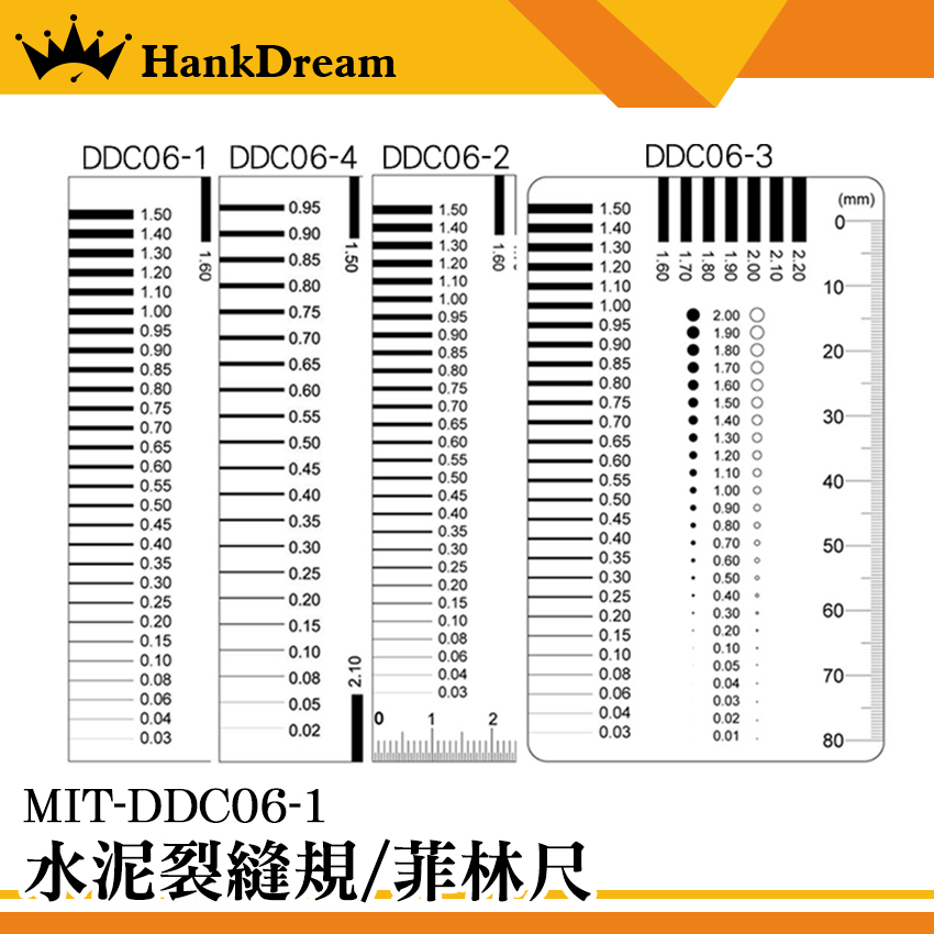 《恆準科技》污點卡 MIT-DDC06-1 點線規 線規 污點裂縫對比尺 外觀檢驗規刮傷異物卡 品管用汙點標準卡 | 蝦皮購物