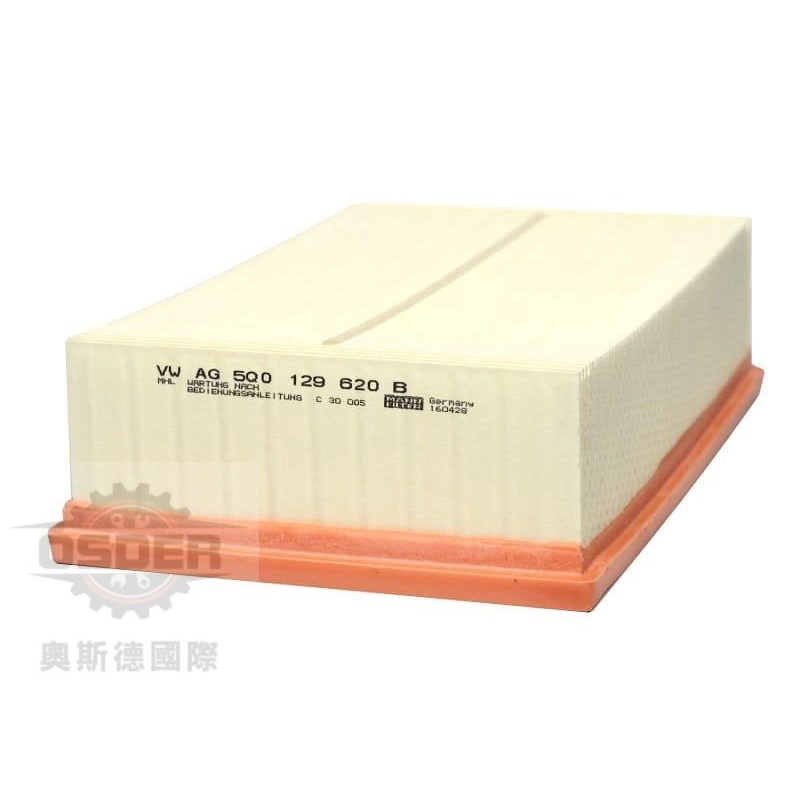 【奧斯德VAG】 5Q0129620B golf tiguan SUPERB octavia 空氣芯 空氣濾網 德國原廠 | 蝦皮購物