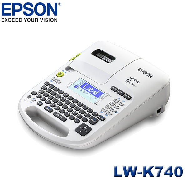 【MR3C】含稅附發票 EPSON 愛普生 LW-K740 LWK740 手持式商用入門 標籤機 內附變壓器 | 蝦皮購物