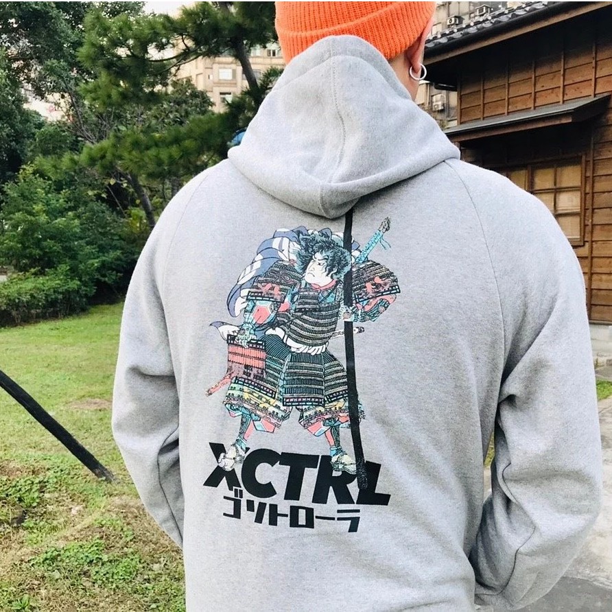 XCTRL.116 百勇武士連帽外套-灰 | 蝦皮購物
