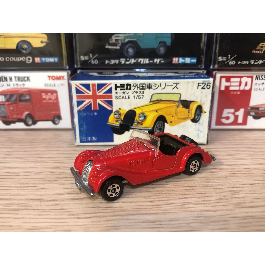 Tomica 日本製 藍盒 no.F26 MORGAN PLUS 8 絕版 | 蝦皮購物