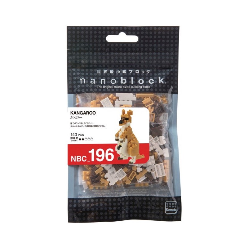 Kawada nanoblock 日本河田微型積木｜NBC_ 196袋鼠｜另有多款可供選擇[收藏天地] | 蝦皮購物