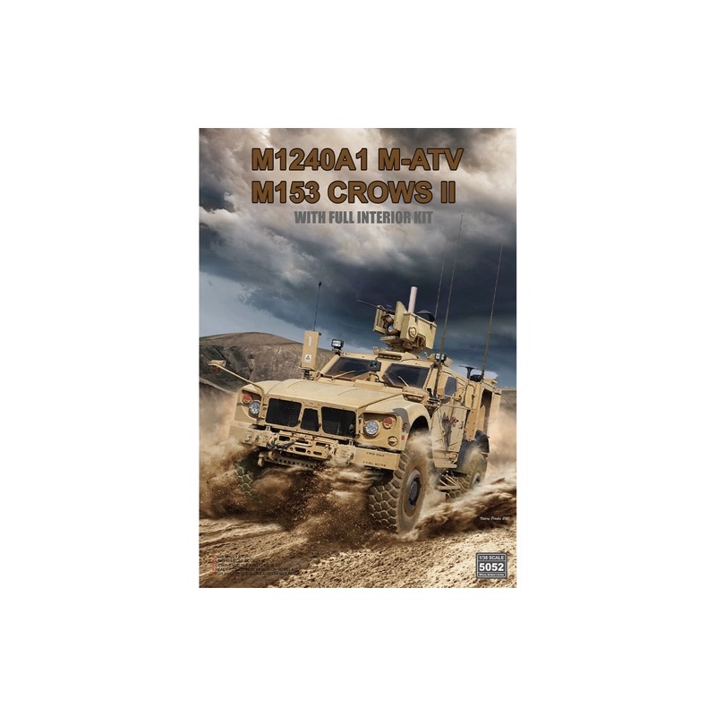 RFM 麥田模型 M1240A1 M-ATV M153 CROWS II配烏鴉自動武器站 內構版 模型 RM-5052 | 蝦皮購物