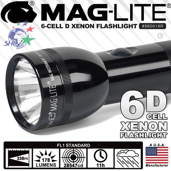 MAG-LITE 6D 航鈦鋁合金氙氣燈泡手電筒 / S6D016R【詮國】 | 蝦皮購物