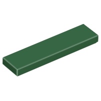 樂高 LEGO 深綠色 1x4 平滑 平板 平片 平滑磚 2431 4543949 Dark Green Tile | 蝦皮購物