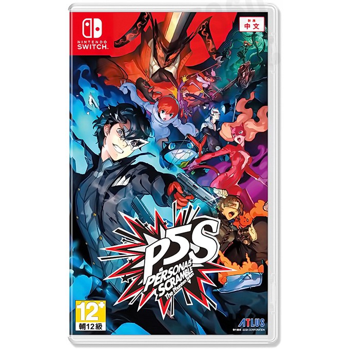 【全新未拆】任天堂 SWITCH NS 女神異聞錄5 亂戰 魅影攻手 PERSONA V 5 P5S 中文版 台中 | 蝦皮購物