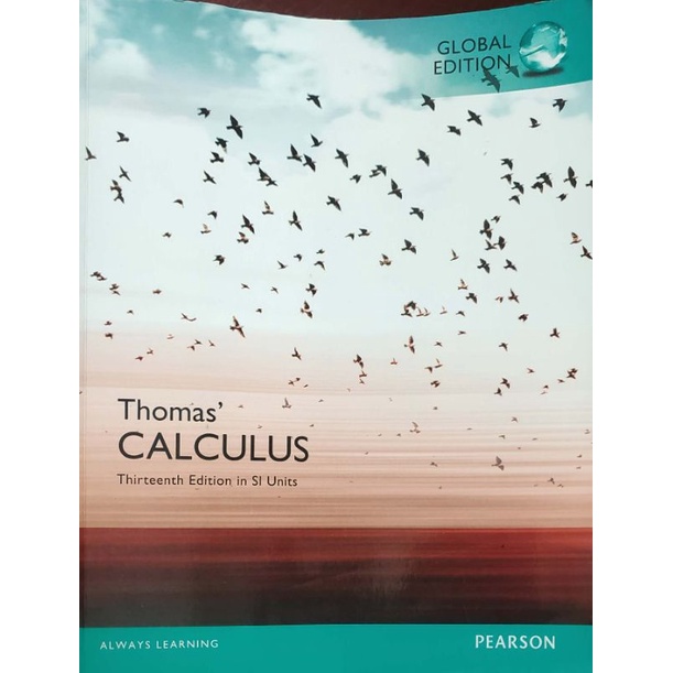 （現貨）Thomas CALCULUS Thireenth Edition in SI Units | 蝦皮購物