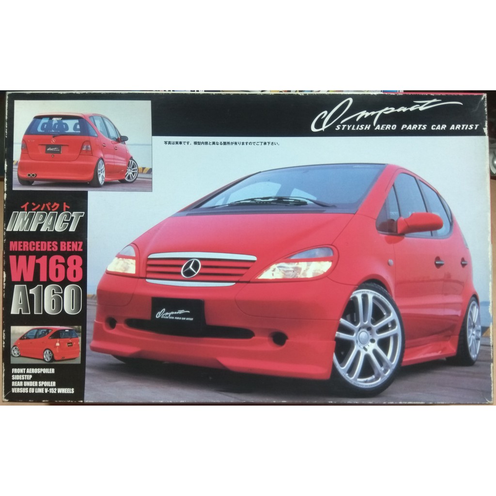 FUJIMI 富士美【絕版品】1/24 IMPACT MERCEDES BENZ 賓士 A160 | 蝦皮購物
