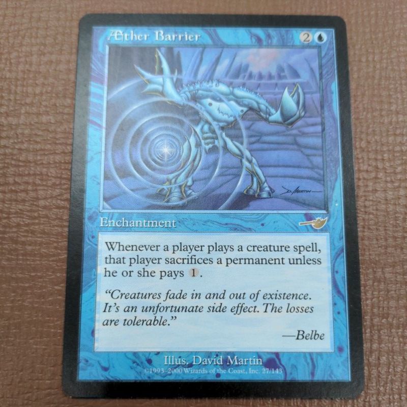 NEM 宿敵 Aether Barrier 乙太障壁 英eng | 蝦皮購物