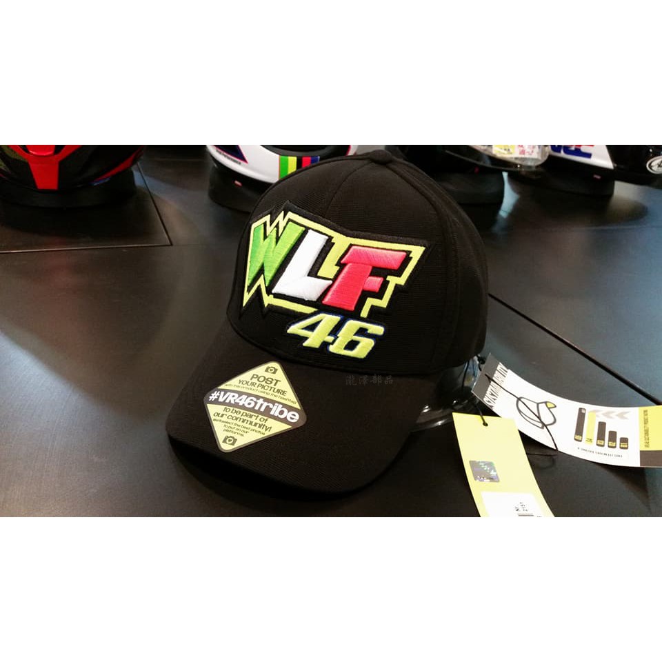瀧澤部品 羅西 棒球帽 贊助商 經典 WLF CAP ROSSI VR46 布帽 MOTOGP 通勤 機車重機 遮陽 | 蝦皮購物