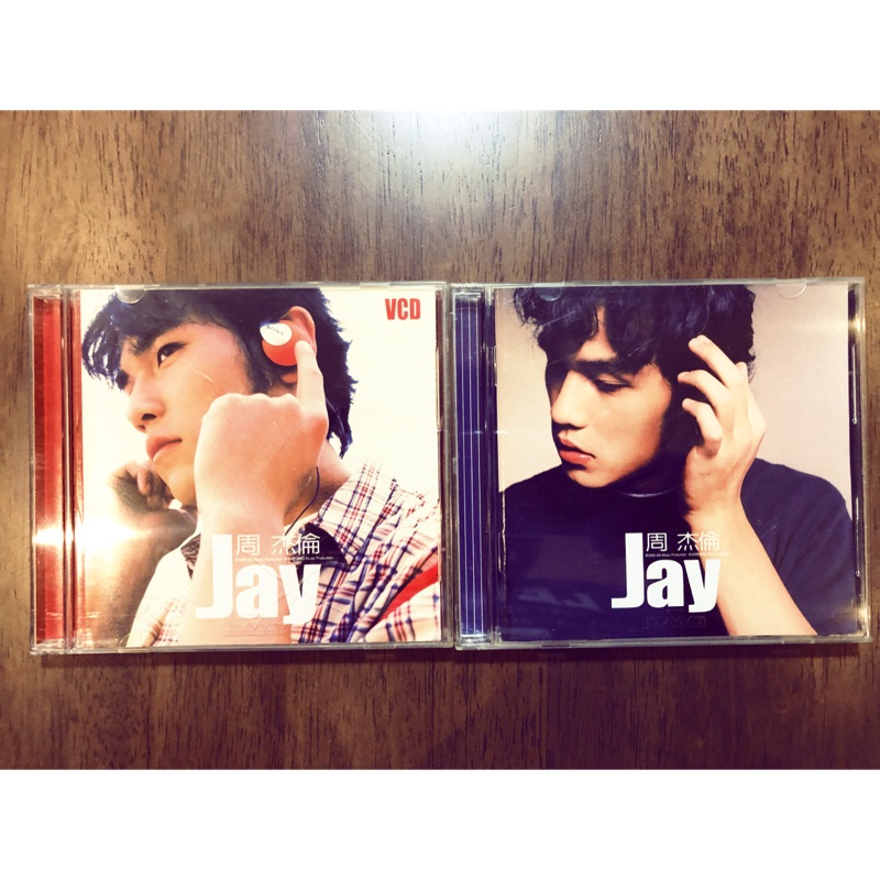 「二手」周杰倫-Jay同名專輯CD+VCD | 蝦皮購物