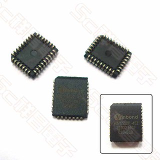 【祥昌電子】27C512 PLCC 27C256-15 27C256B 27C64 積體電路 IC晶片 | 蝦皮購物