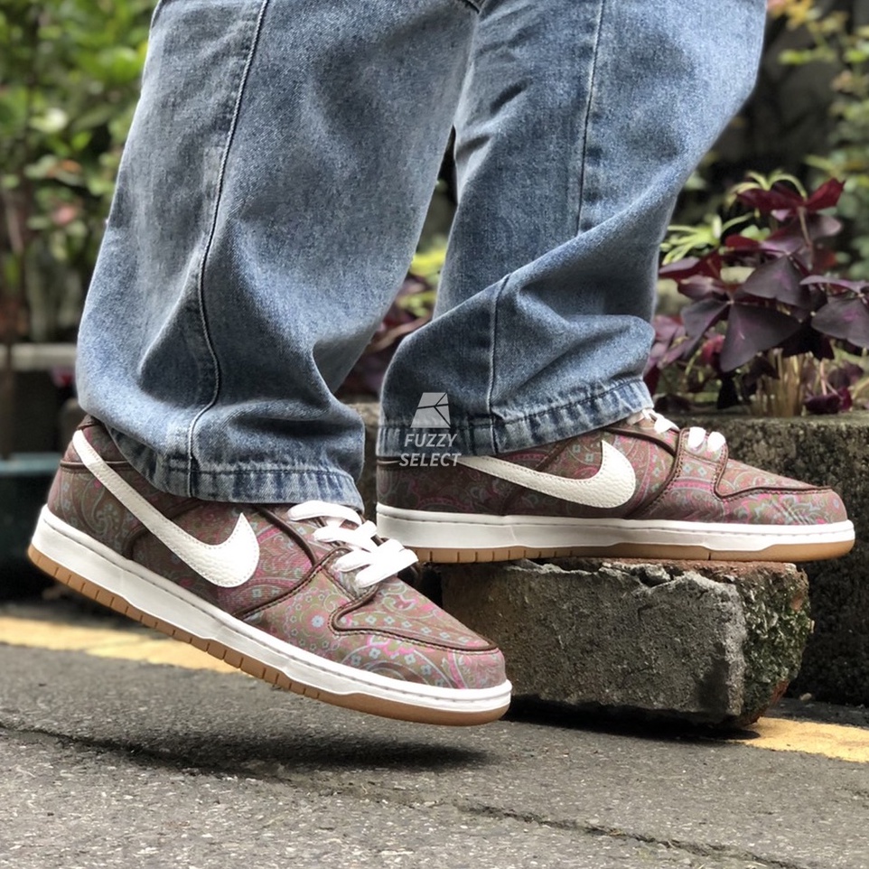 【逢甲 FUZZY】NIKE SB DUNK LOW BROWN PAISLEY 棕色 變形蟲 DH7534-200 | 蝦皮購物