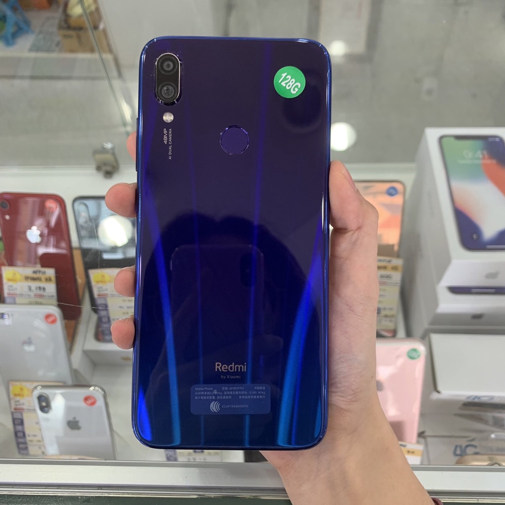 台機店】紅米 REDMI Note 7 4G 128G 6.3吋 藍 二手機 台中 實體店 | 蝦皮購物