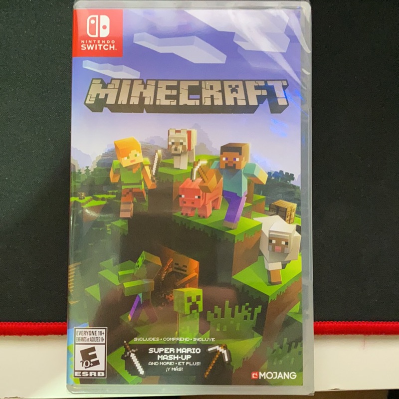 NS Switch《 我的世界 Minecraft》中英日文美版 | 蝦皮購物