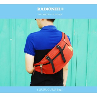 美國東村【RADIONITE】『GURUGURU Bag』 - 咕嚕咕嚕豬鼻子 胸包 腰包 | 蝦皮購物