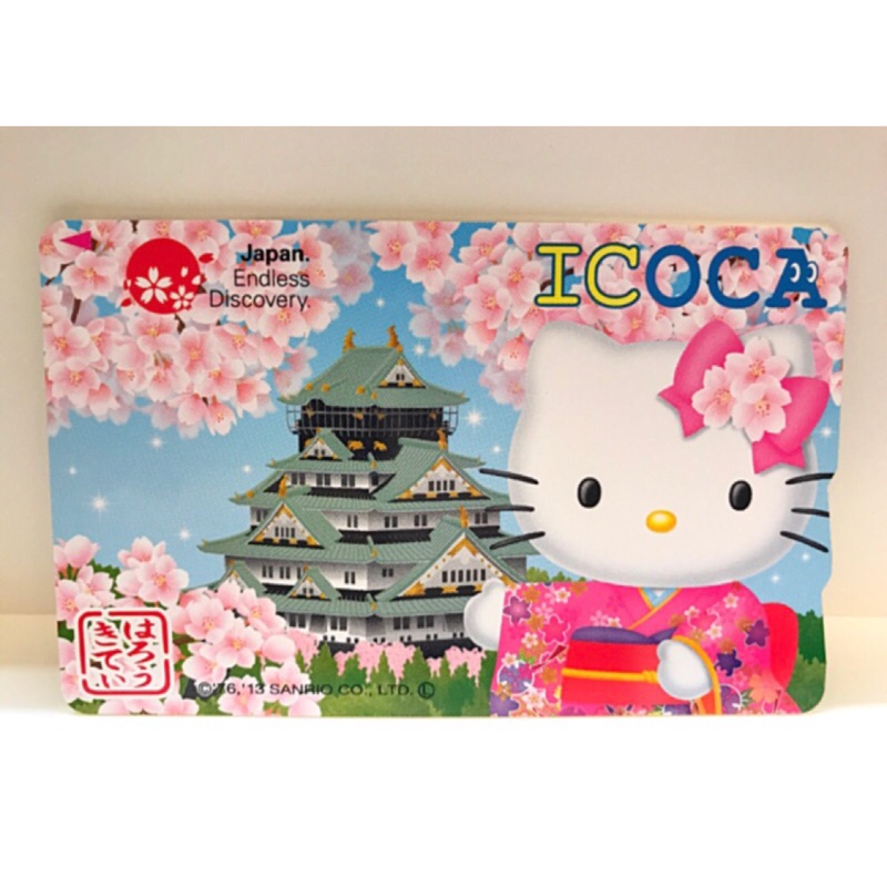 Hello Kitty 限量紀念款ICOCA（內含押金¥500儲值金0）現貨 | 蝦皮購物