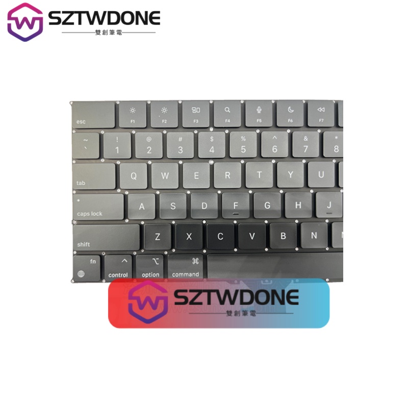 MacBook Pro A2442 A2485 14吋 16吋 繁體注音鍵盤 us uk國際版英文鍵盤Keyboard | 蝦皮購物