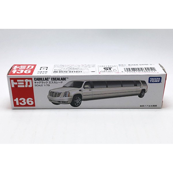【秉田屋】現貨 日版 Tomica 多美 Takara Tomy 136 Cadillac 凱迪拉克 Escalade | 蝦皮購物