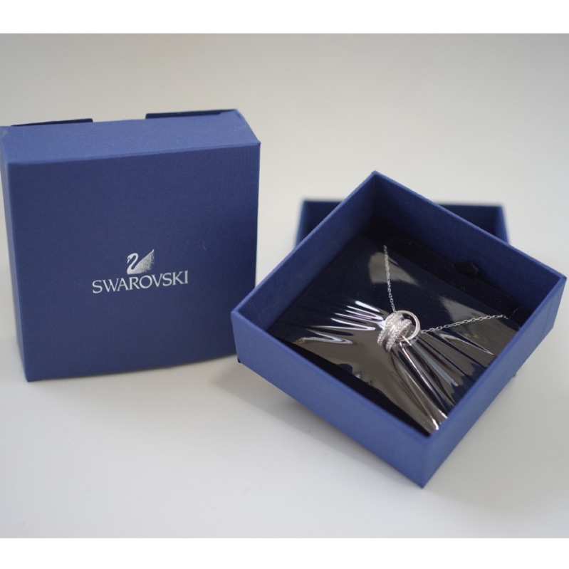 #免稅正貨 #SWAROVSKI Further 雙環鏈墜 #貨號5240524 #全新正品 | 蝦皮購物