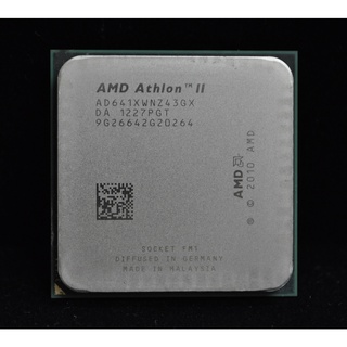 AMD Athlon II X4 641 四核盒裝正式版 送散熱風扇 (FM1 2.8G) 非631 638 651 | 蝦皮購物