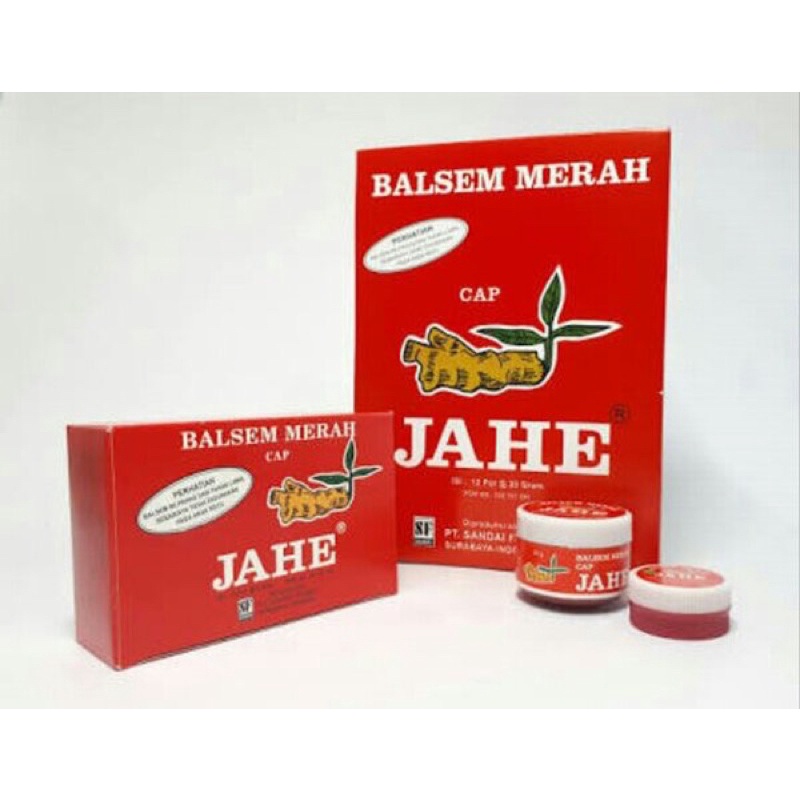 Ready ~ Balsem merah JAHE 20g (Balsem Jahe) | 蝦皮購物