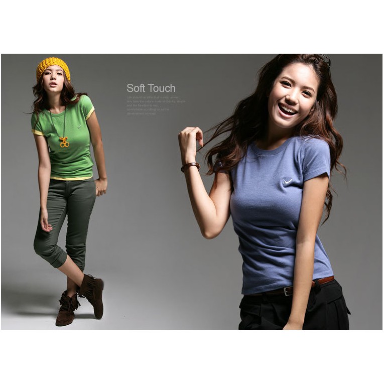 Lativ 全新 電繡圓領短Tee 女 | 蝦皮購物